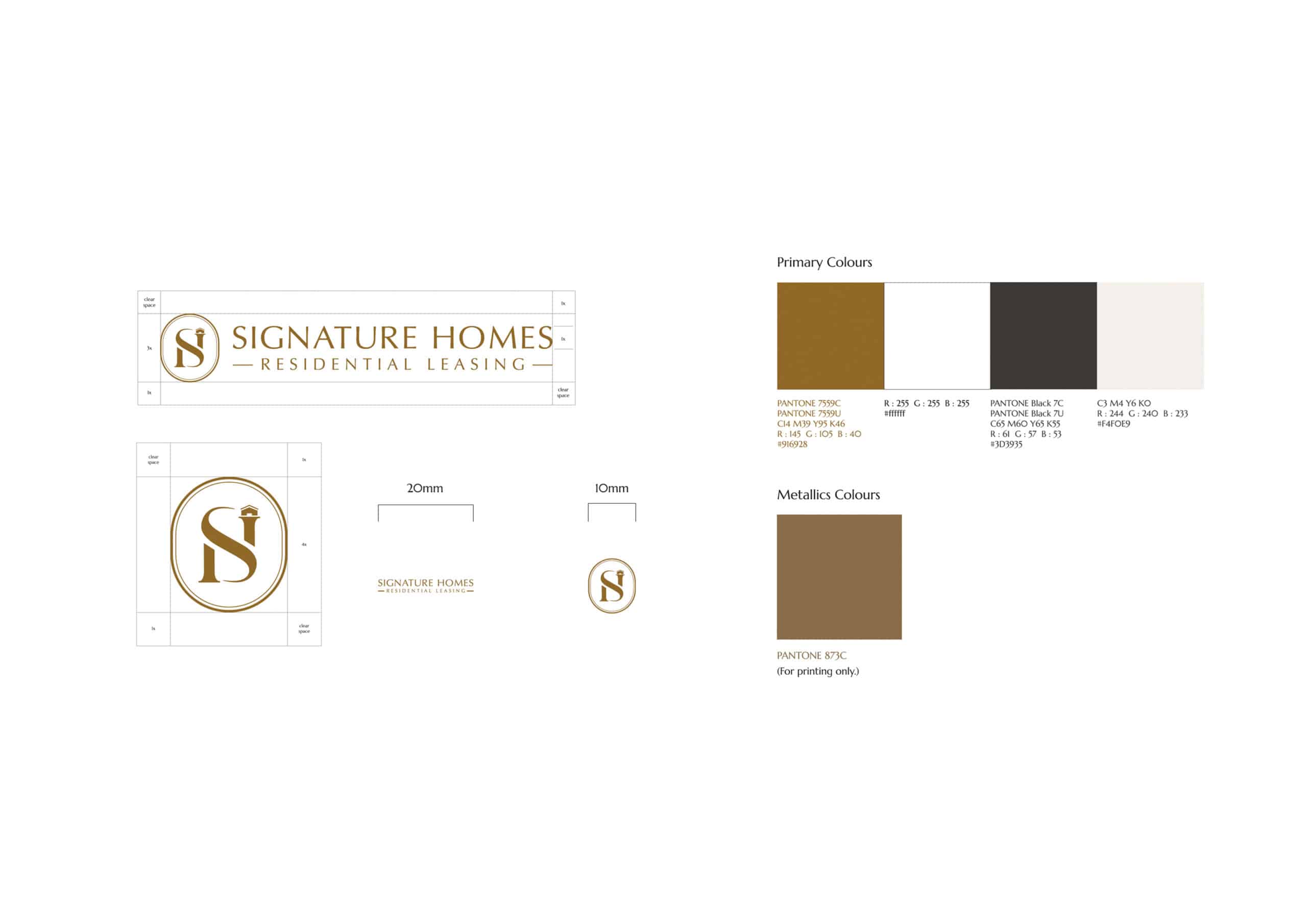 Brand Identity • Signature Homes by SHKP • DASH — creative agency hong kong